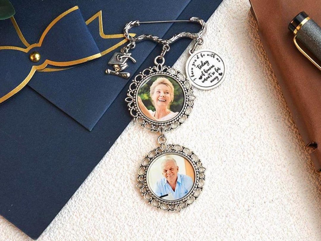 Personalized Graduation Cap Memorial Tassel Brooch Pin Graduation ...