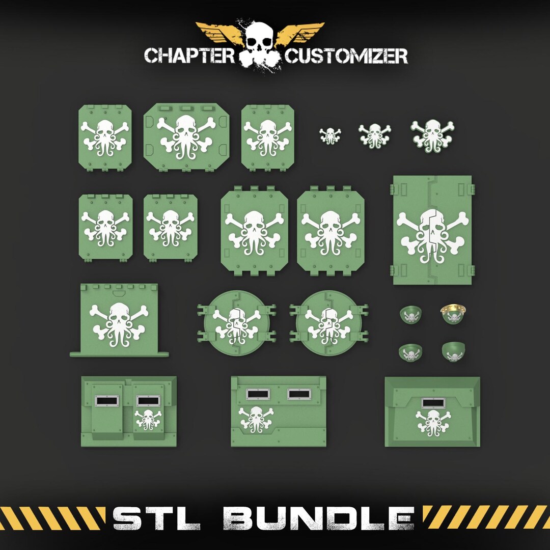 Mariners Blight STL Chapter Bundle - Etsy