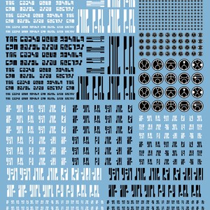 Alien Barcode Pre-cut Waterslide Decal - Etsy UK