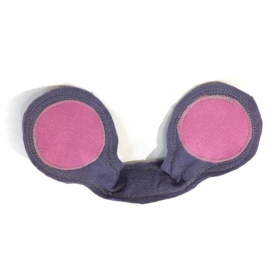 Wildthings Periwinkle & Pink Mouse Ears - Etsy