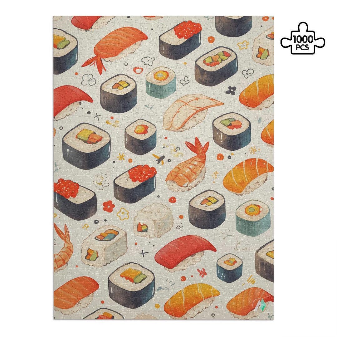 Sushi III | Jigsaw Puzzle for Adults, 500pc & 1000pc, Gift, Game ...