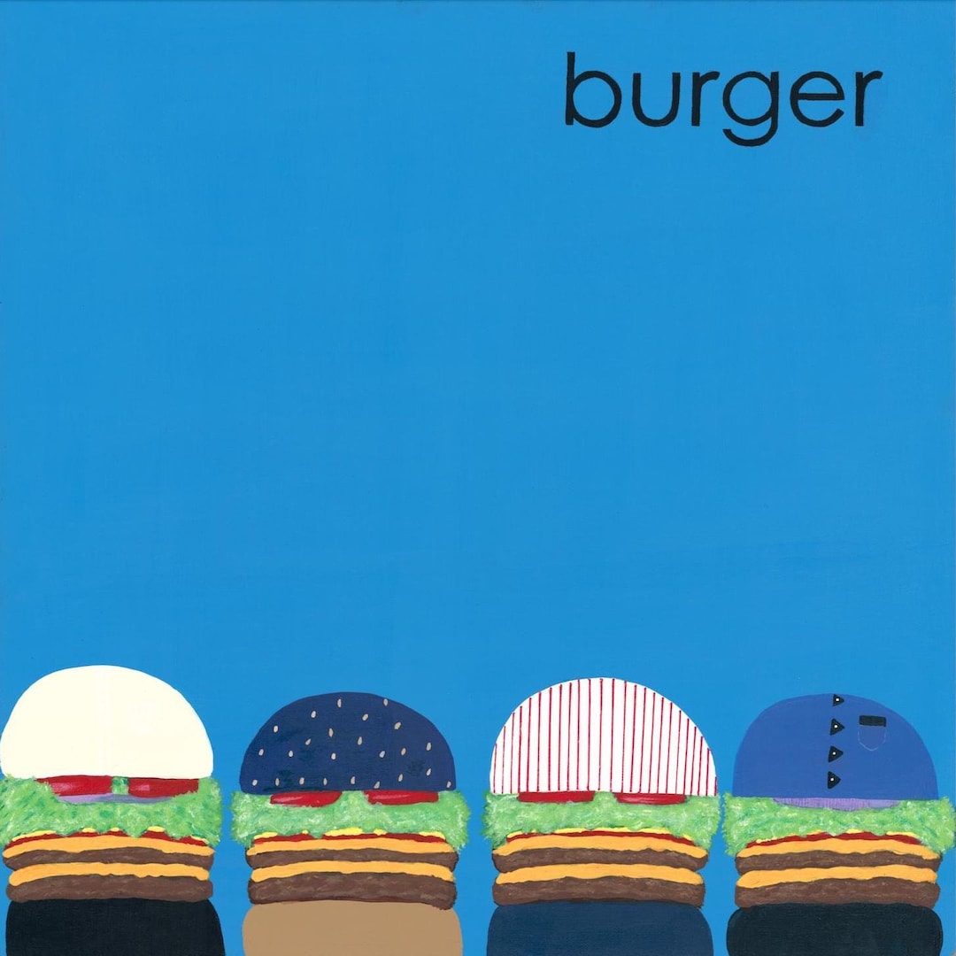 The Burger Album Print Signed and Numbered - Etsy
