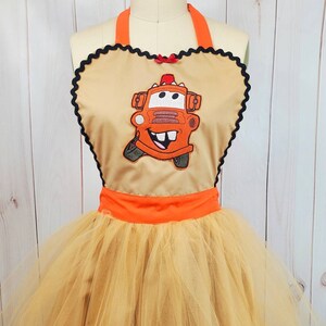 Mater Cars Costume Apron, Womens Costume, Mater Cars Running Costume ...
