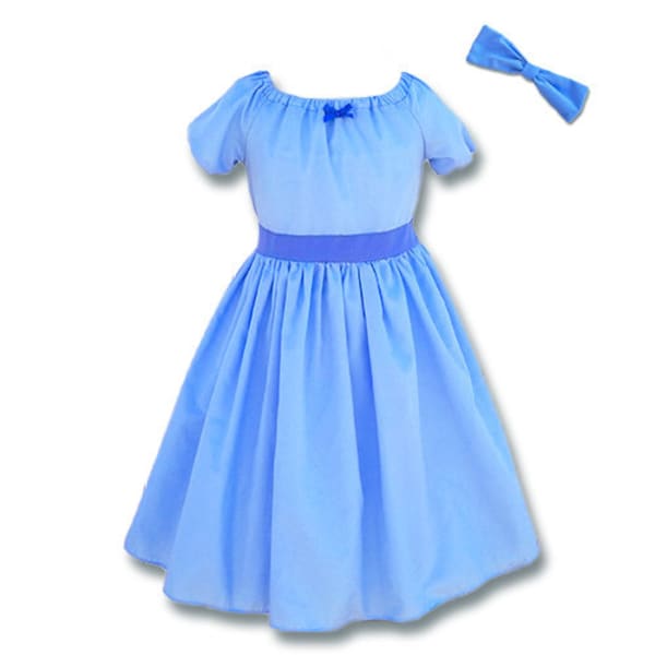 Wendy Darling Girls Costume - Etsy