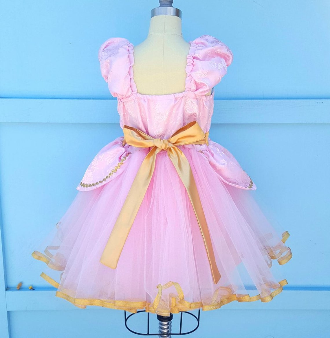 PINK PRINCESS Dress Baby Girl 1st Birthday Outfit Pink and | Etsy
