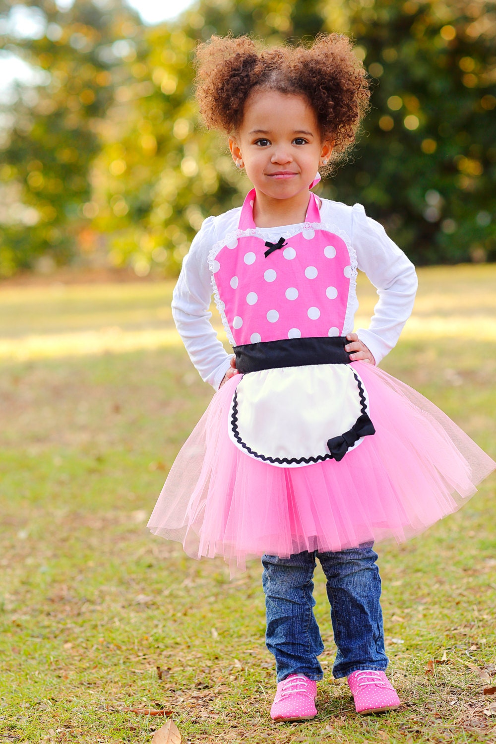 Pink Minnie Mouse Costume For Kids