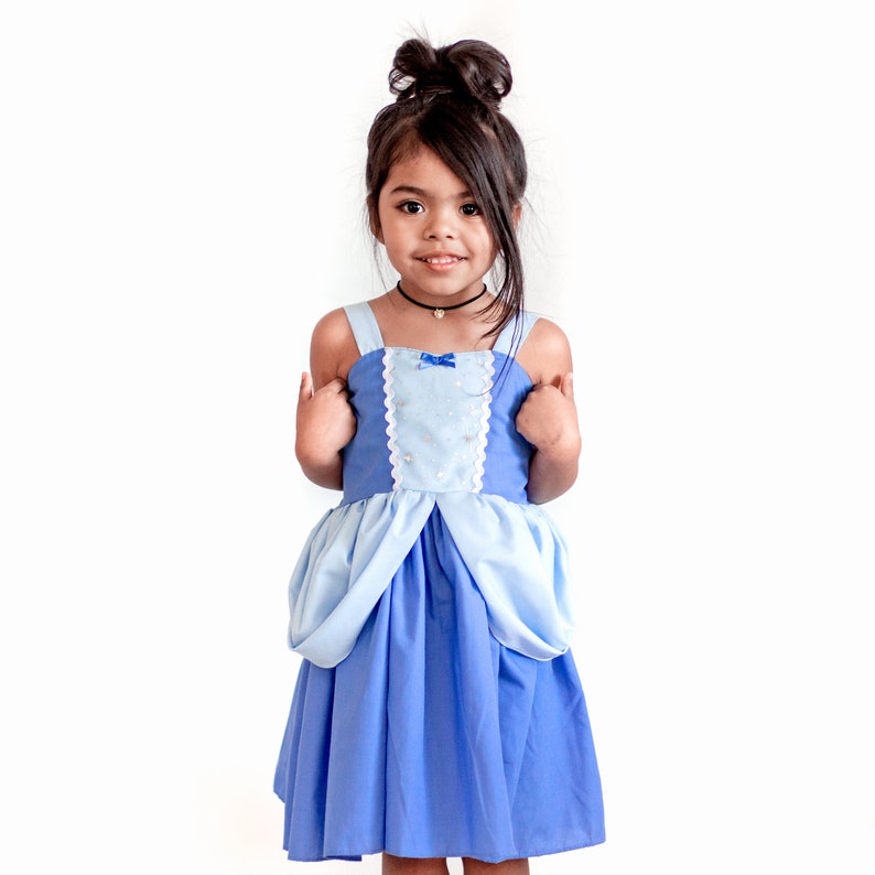 Cinderella Sundress Play Dresses for Girls Halloween - Etsy