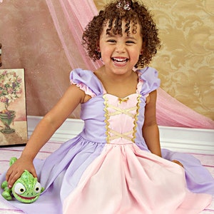 RAPUNZEL Dress, Rapunzel Costume Dress, Princess Dress, Toddlers ...