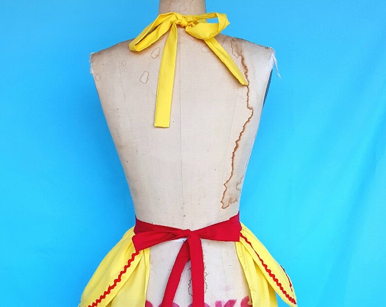 BELLE Costume Apron Beauty and the Beast Apron Belle Running - Etsy