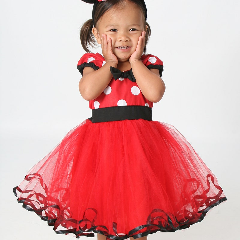 Minnie Mouse Dress - Etsy