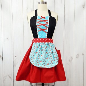 Gnome Costume Apron, Woodland Apron, Women's Halloween Costume Apron ...