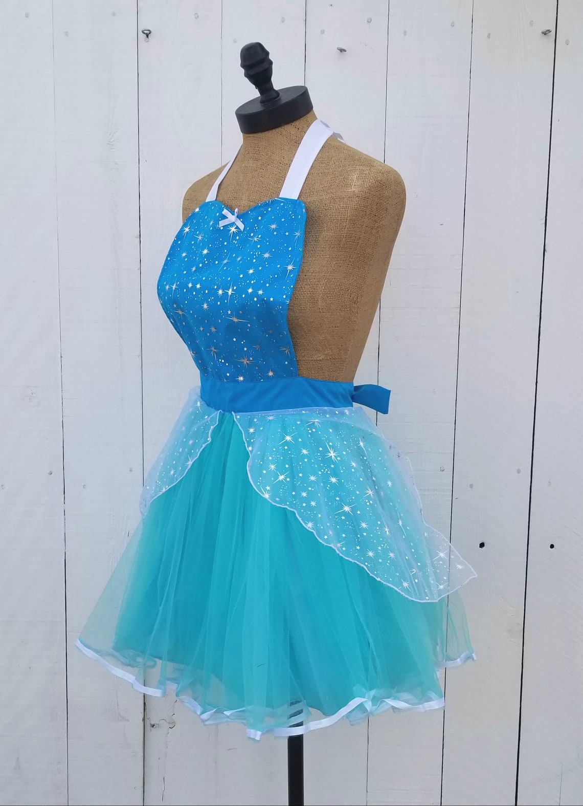 Elsa Costume Apron for Women Elsa Tutu APRON Princess Apron - Etsy