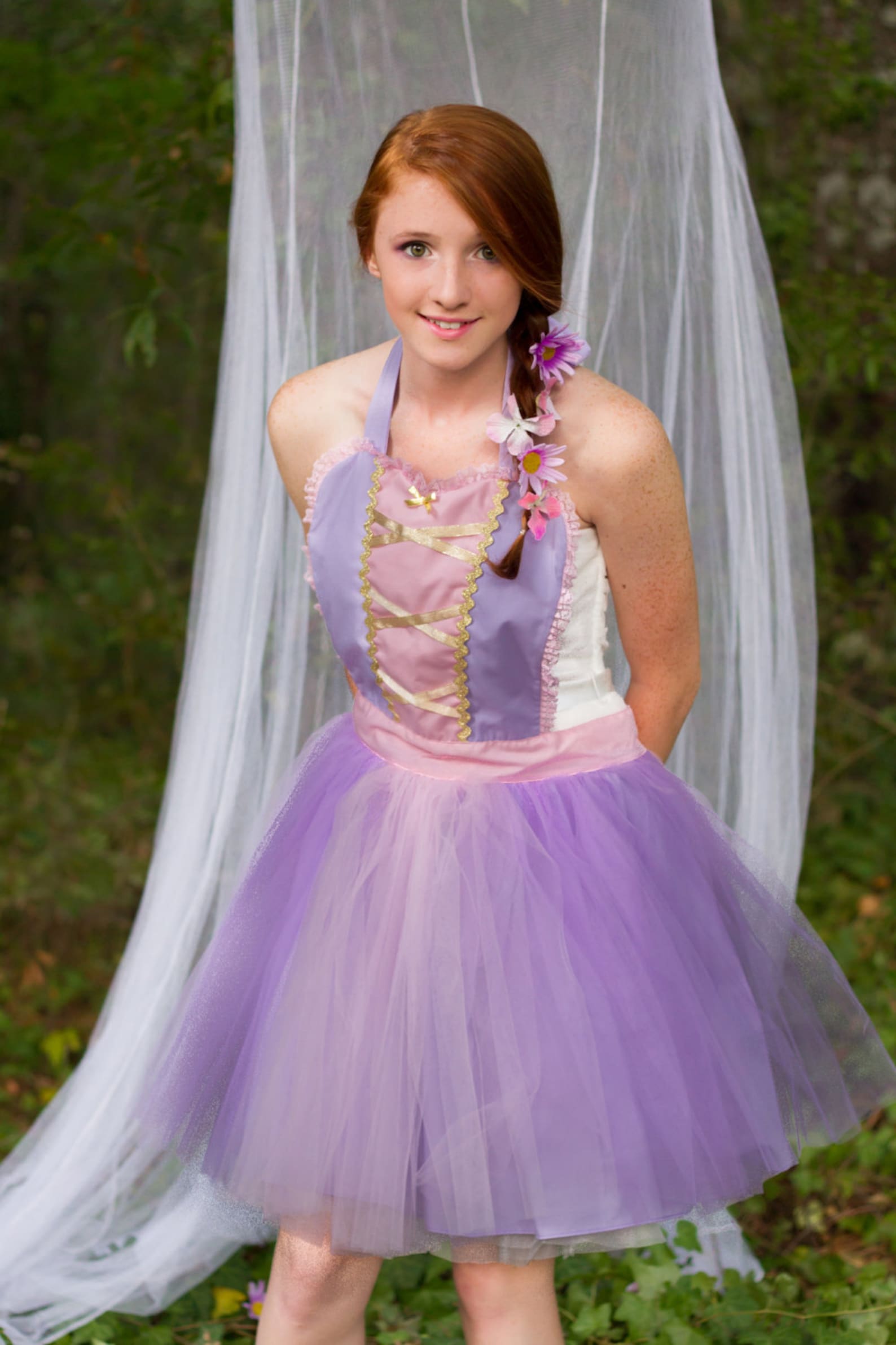 RAPUNZEL Tutu Apron Women's Rapunzel Apron Rapunzel - Etsy