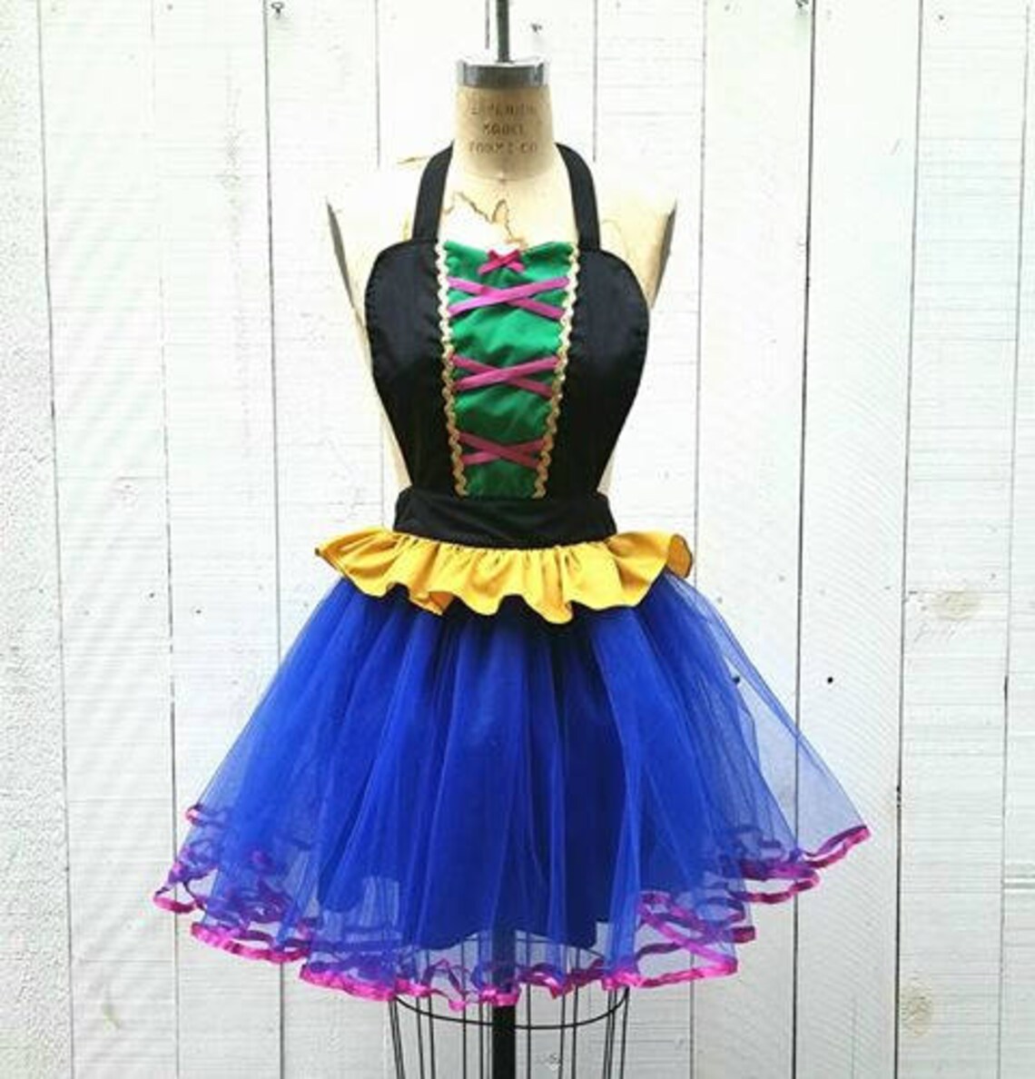 Anna Costume Apron Anna Running Costume Apron Costume Apron - Etsy