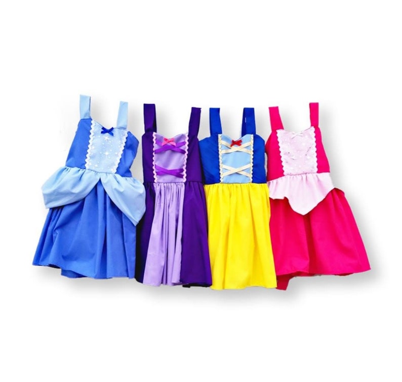 Cinderella Sundress Play Dresses for Girls Halloween - Etsy