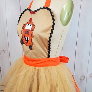 Mater Cars Costume Apron, Womens Costume, Mater Cars Running Costume ...