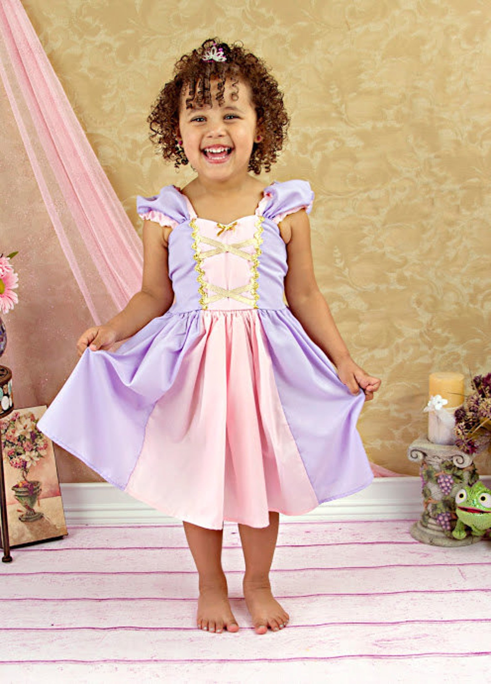 Rapunzel Dress Lavender Dress RAPUNZEL Costume Dress | Etsy