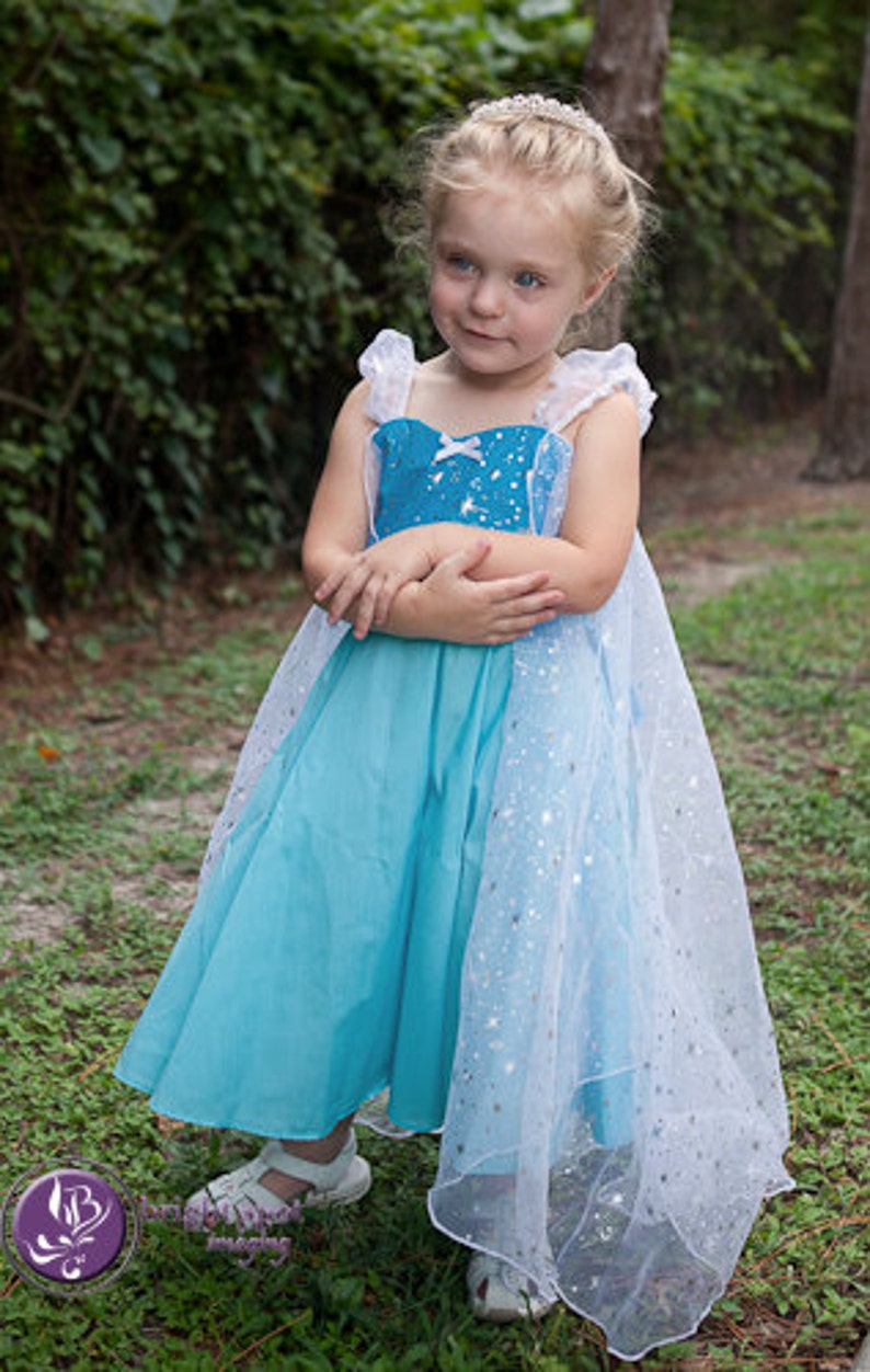 Elsa Dress Elsa Costume Princess Dress Frozen Birthday - Etsy