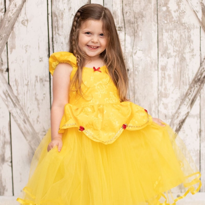 Girls Yellow Dress - Etsy