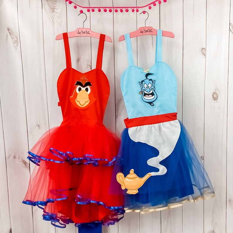 Genie Costume Women, Genie Aladdin Costume Apron, Genie Tutu Aladdin ...