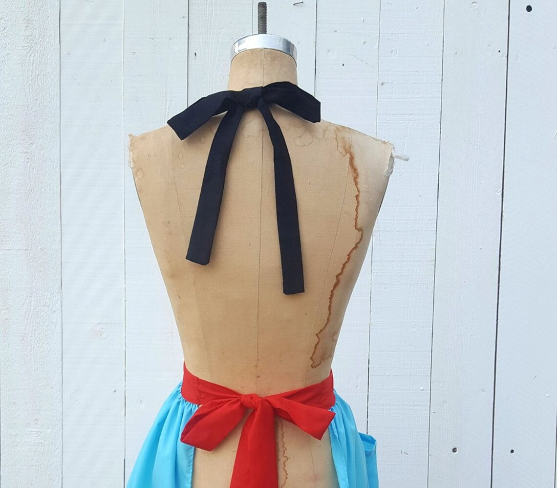 Little Red Riding Hood Costume Fairy Tale Apron Retro Apron - Etsy