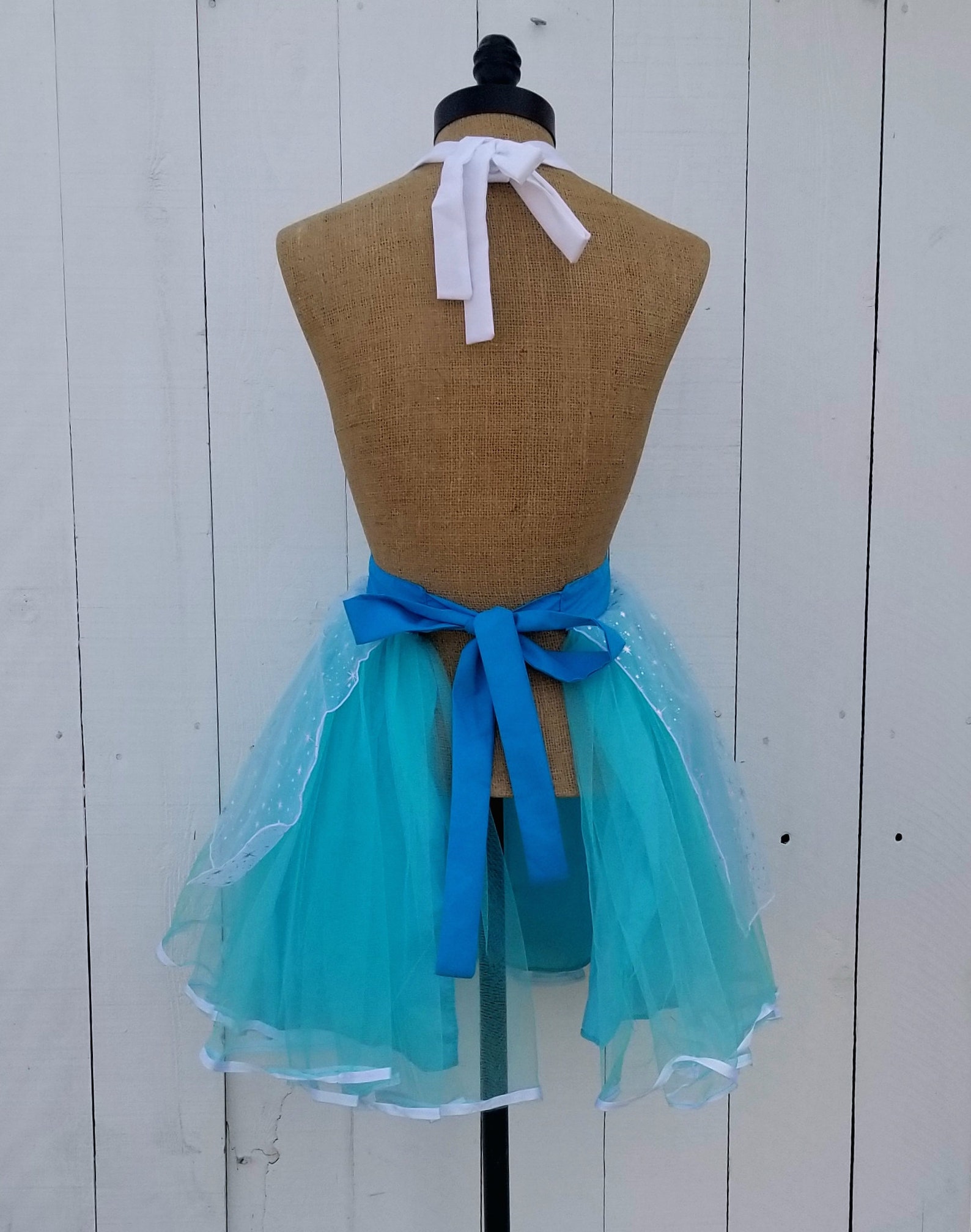 Elsa Costume Apron for Women Elsa Tutu APRON Princess Apron - Etsy