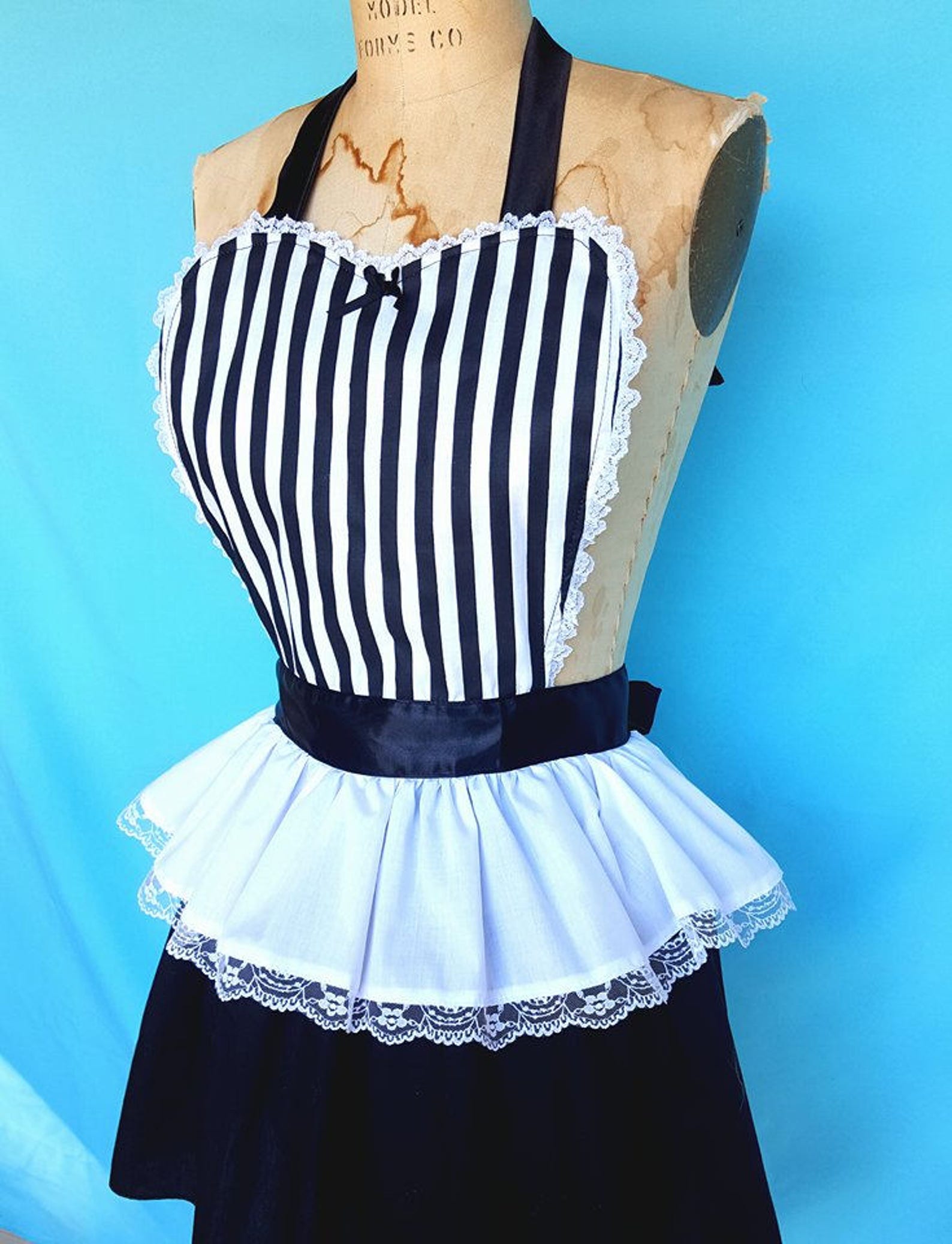 French Maid Costume Apron French Maid Costume Apron Sexy Etsy Canada