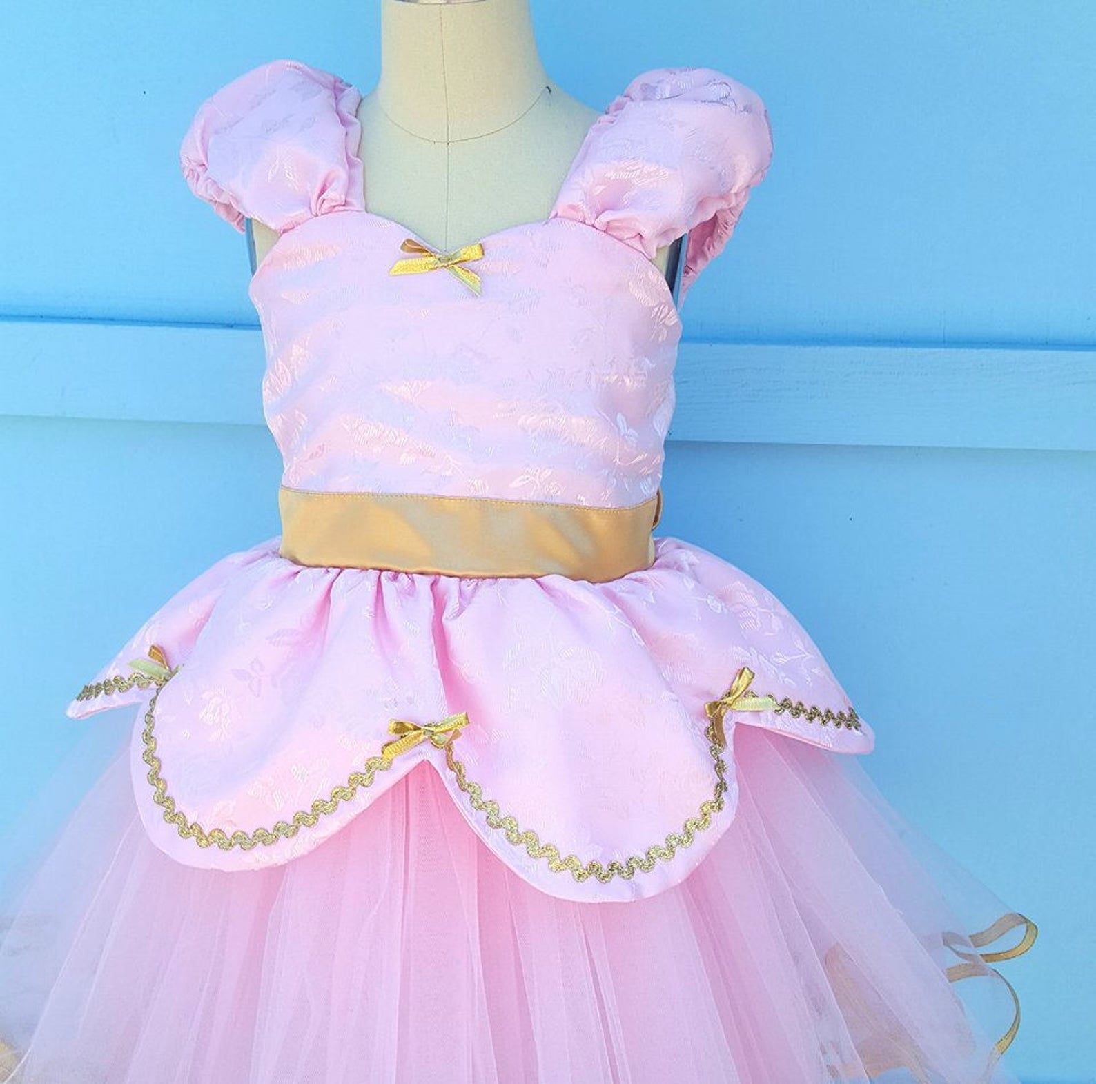 PINK PRINCESS Dress Baby Girl 1st Birthday Outfit Pink and | Etsy
