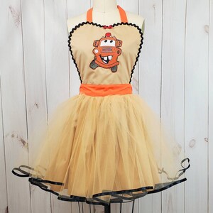 Mater Cars Costume Apron, Womens Costume, Mater Cars Running Costume ...