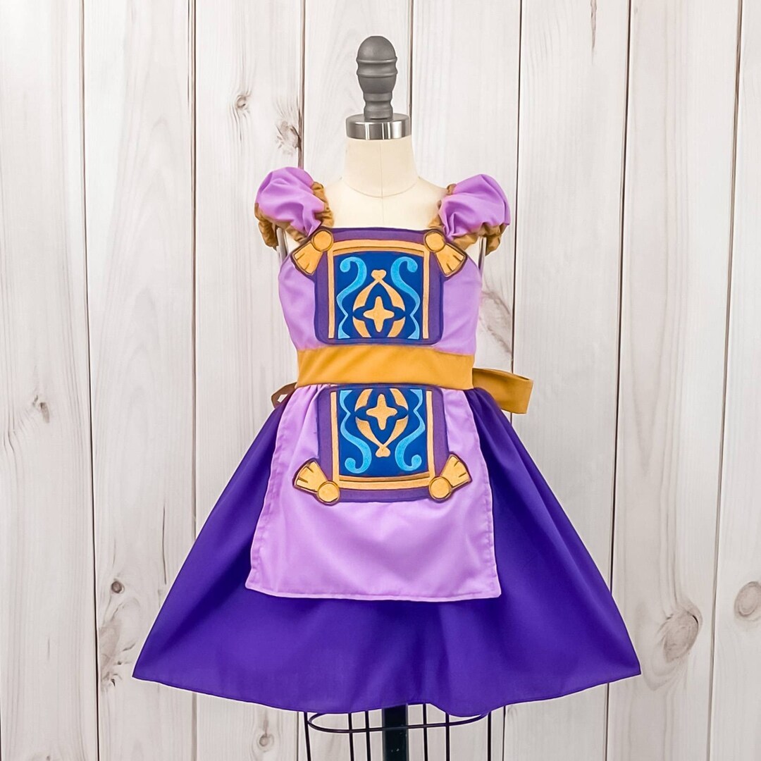 Magic Carpet Costume Girls, Magic Carpet Dress, Aladdin Dress, Magic ...