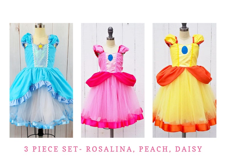 Princess Rosalina costume Rosalina costume girls Super Mario | Etsy