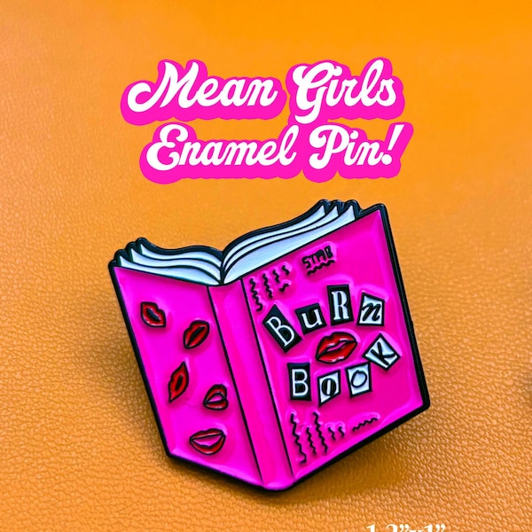 Enamel Pin Mean Girls - Etsy