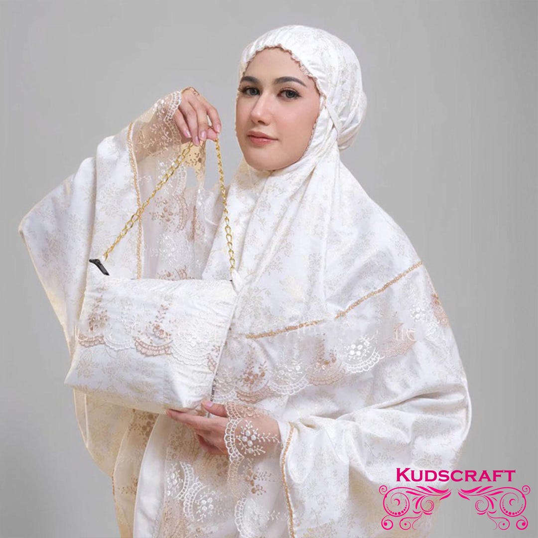 Premium Nabilla Women's Mukena – Sabrina Series Style in Glittered ...