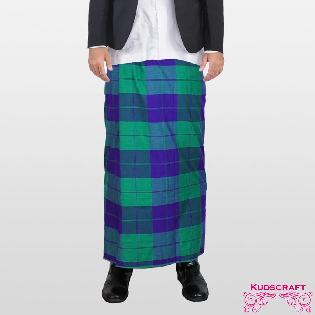 Classic Sarong for Men Indonesian Two Binoculars Teropong Traditional ...