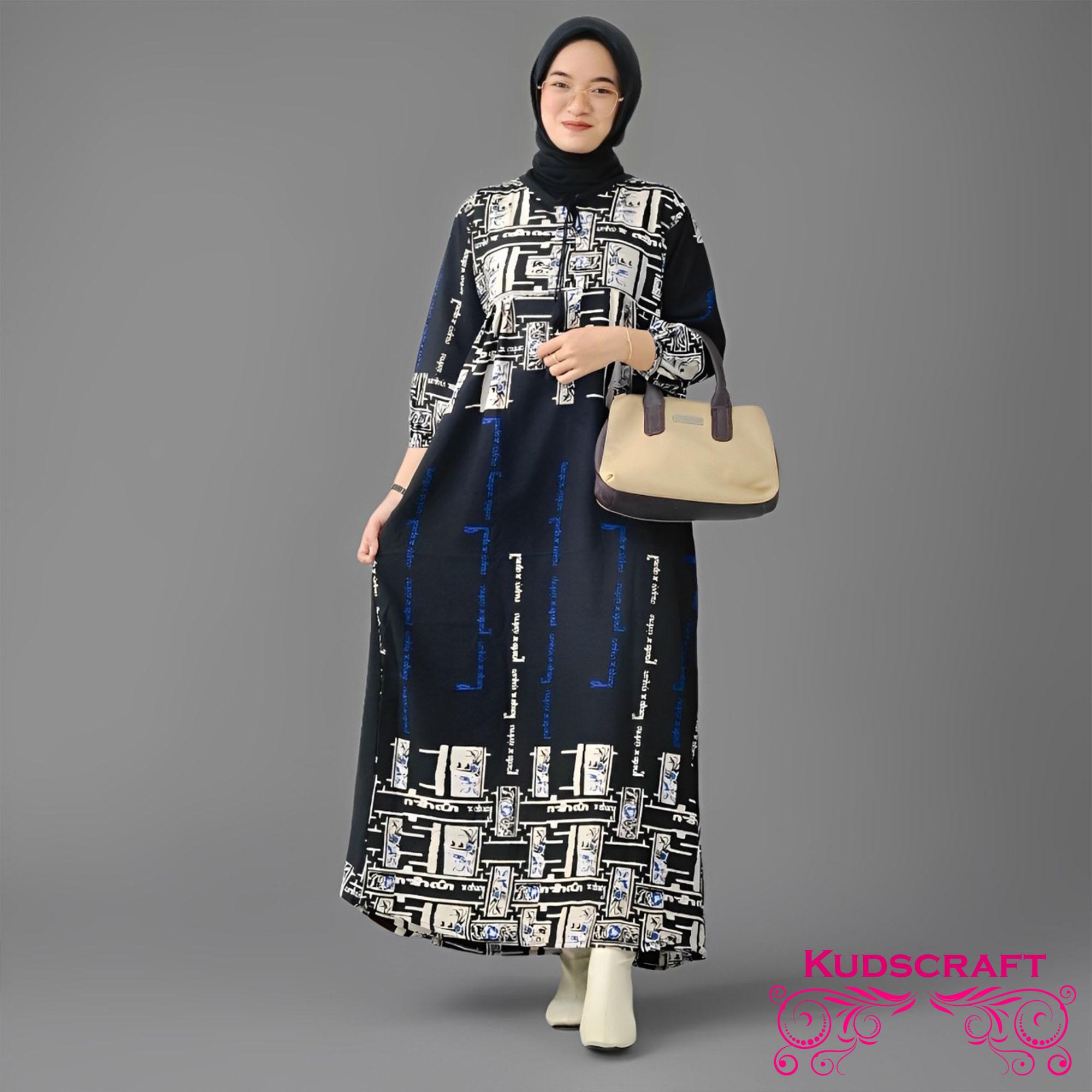 Elegant Inaya Batik Long Dress Timeless Heritage in Style, House Dress ...