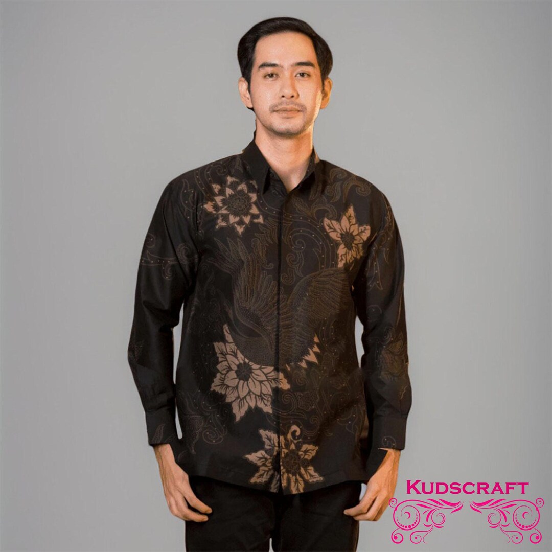 Bayusuta Regular Fit Long Sleeve Batik Shirt – Contemporary Look for ...