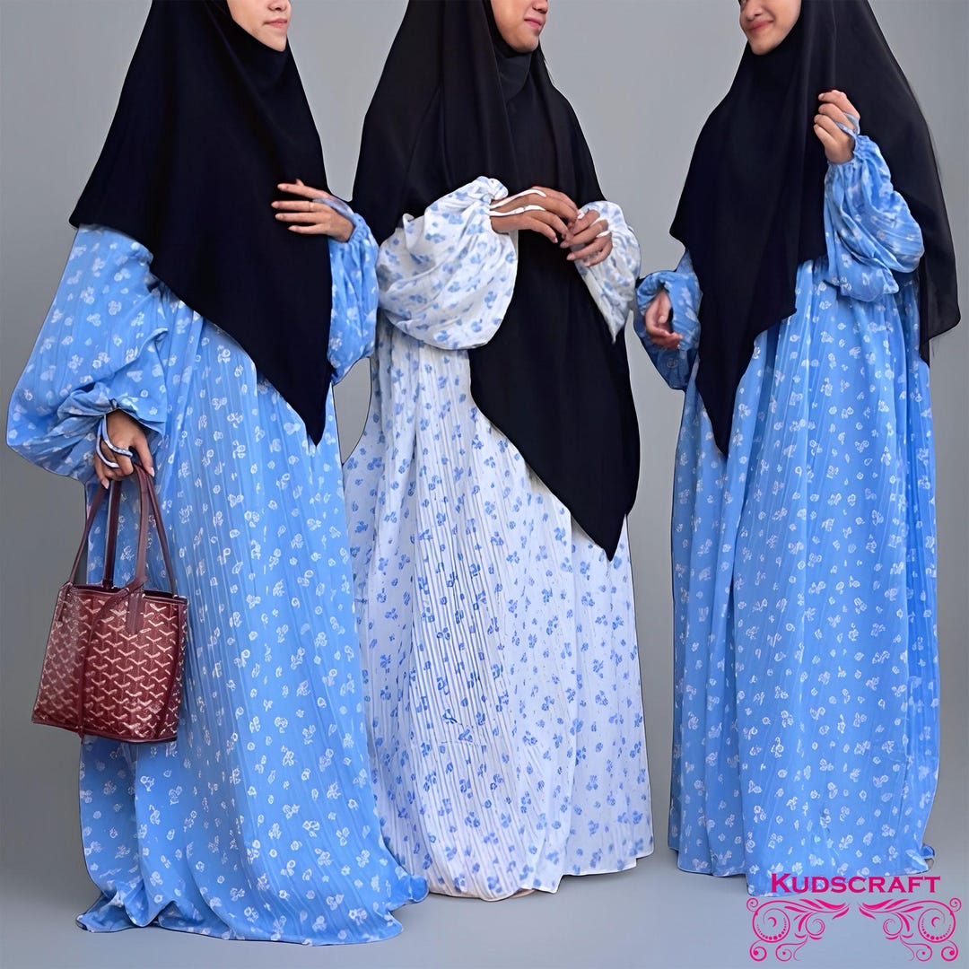Emira Lady Elora – Abaya-inspired Dress With Balloon Sleeves, Khimar ...
