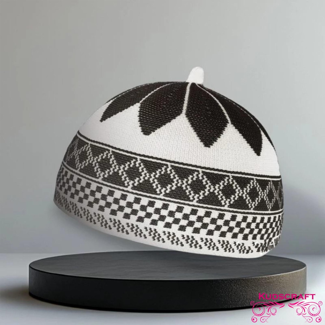 Ethnic Knit Peci Rumin – Stylish Islamic Prayer Cap, Prayer Cap, Muslim ...