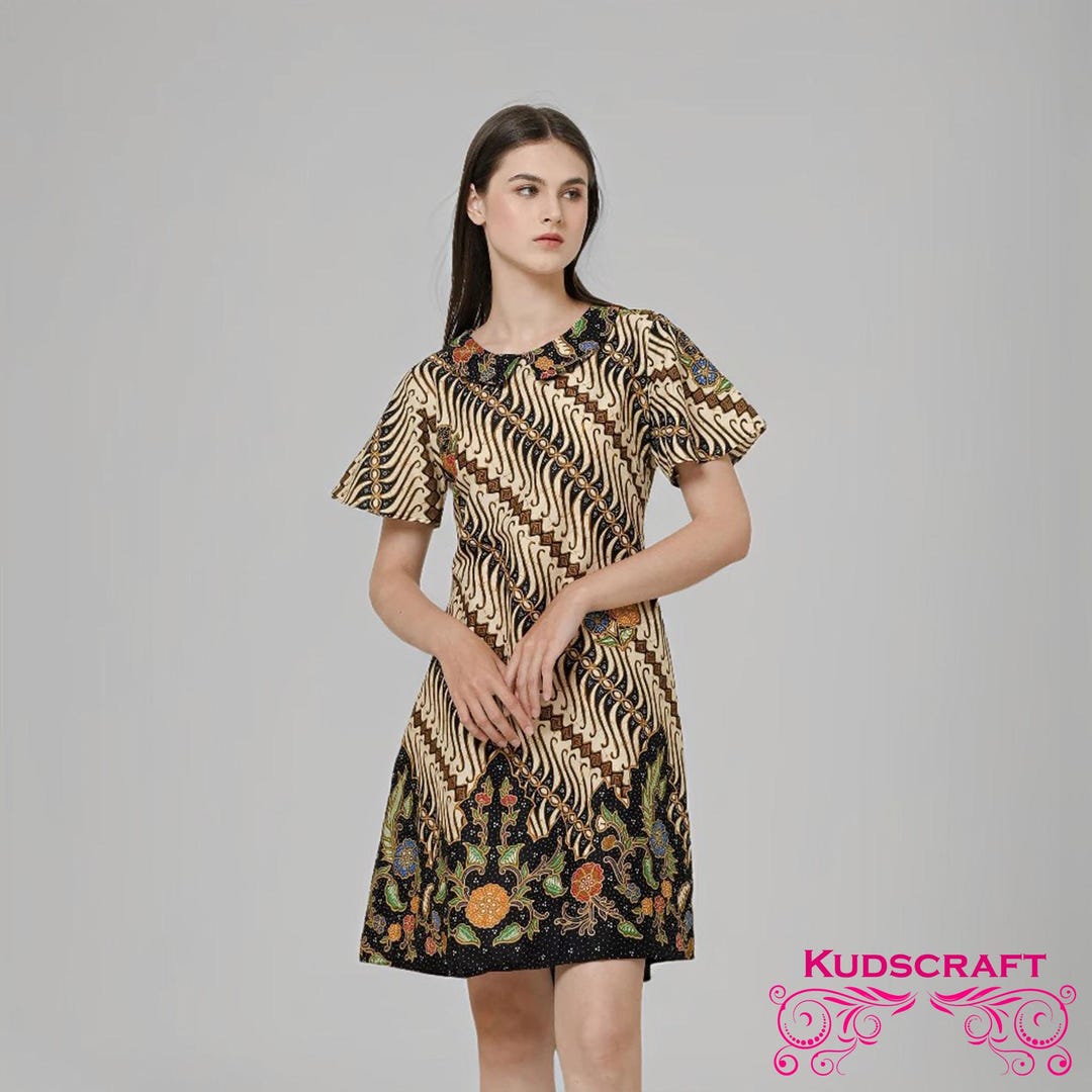 Batik Elegance Gemma A-line Dress for Every Occasion, Dress, Batik ...