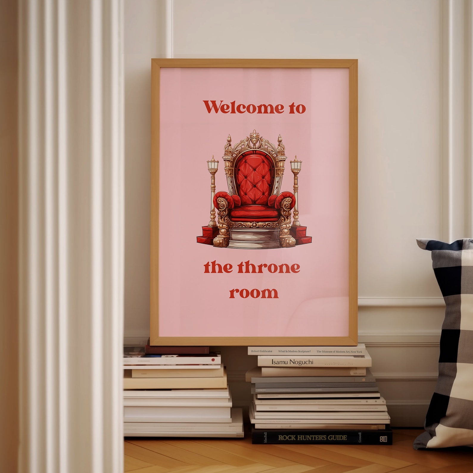 Funny Toilet Poster Digital Download Welcome to the Throne Room ...