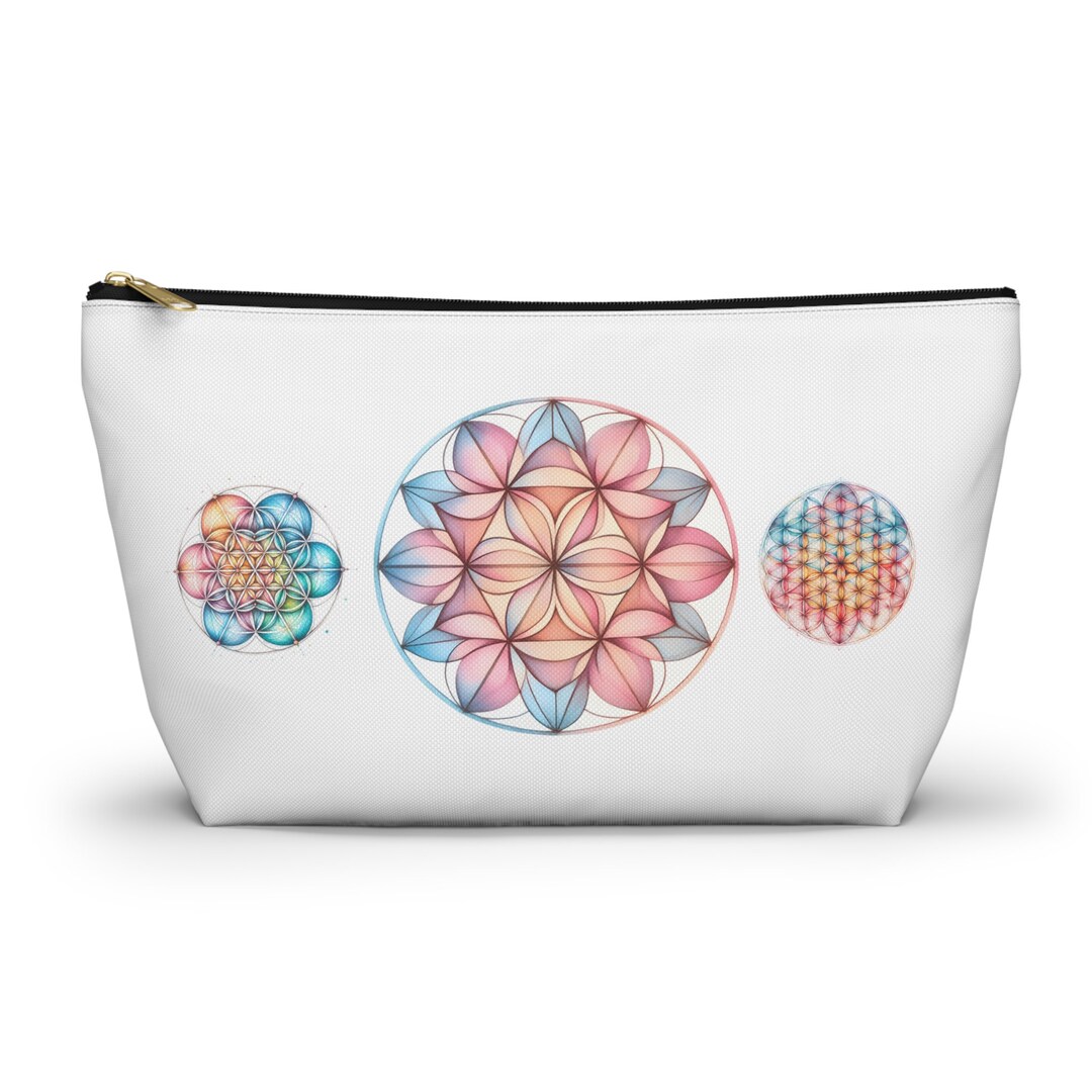 Sacred Geometry Accessory Pouch - Etsy