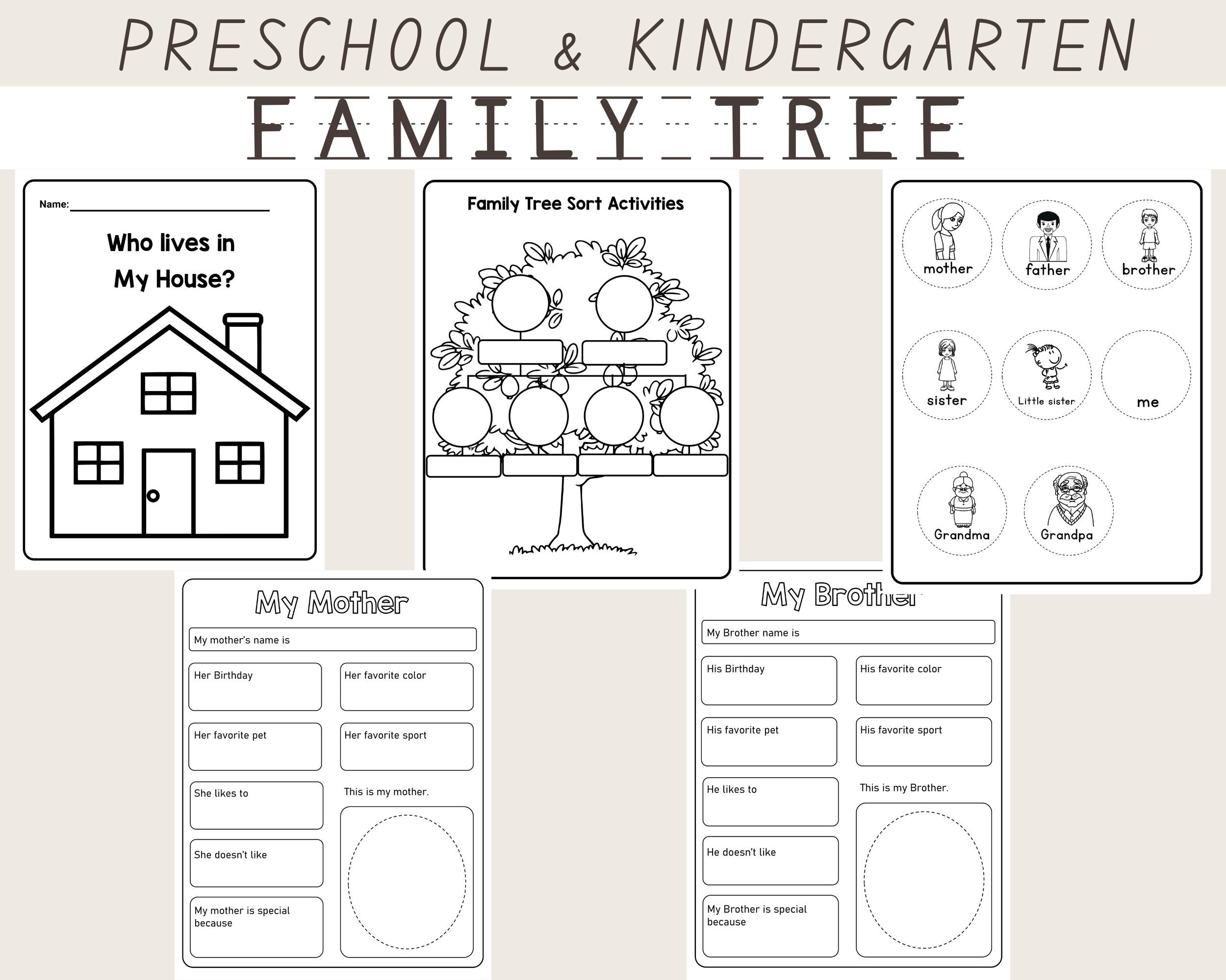 Preschool Pre-k + Kindergarten Learning Bundle | +600 Pages | Printable ...