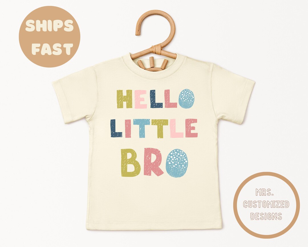 Hello Little Brother for Kids, Baby, Toddler Big Brother Bog Sister ...