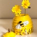 Miniature Pot, Tiny Lidded Pot, Bee Pot, Tiny Bee Pot - Etsy