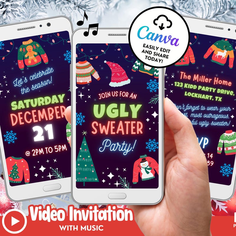 Ugly Sweater 4 - Etsy