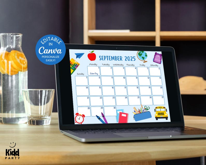 2025 2026 School Year Calendar, Printable Monthly School Calendar ...