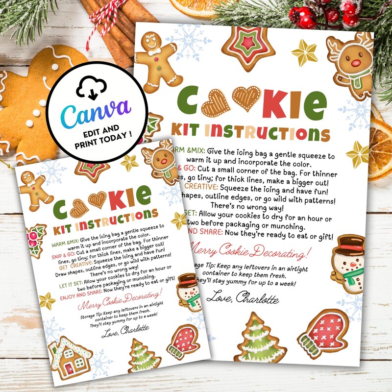Diy Cookie Kit - Etsy