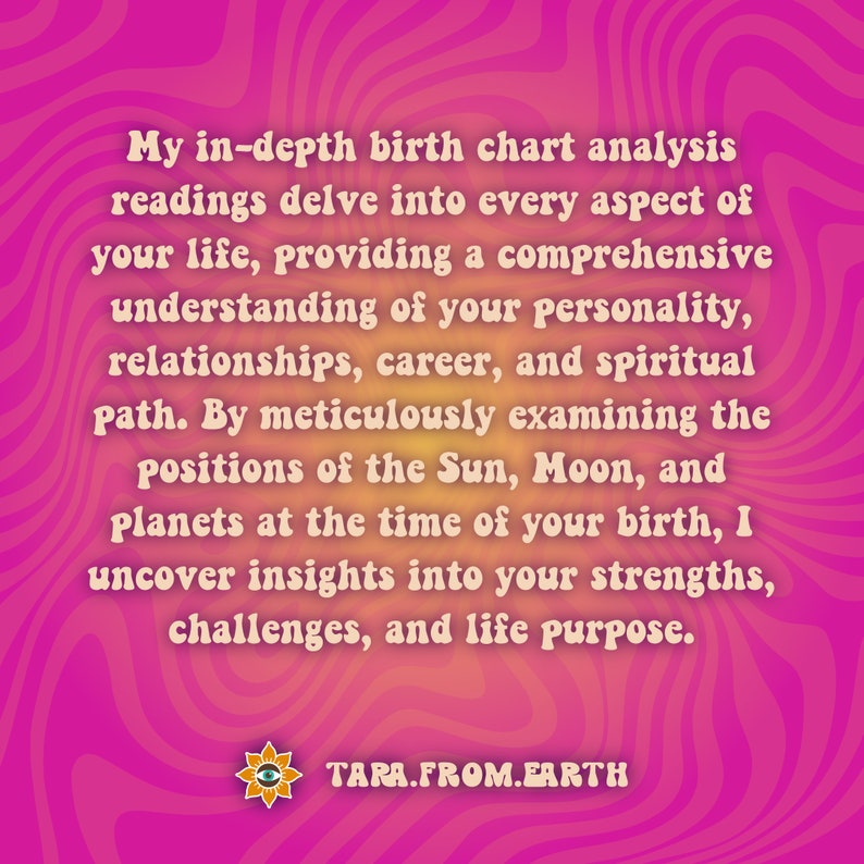 In-depth Astrology Reading, Birth Chart Reading, Natal Chart Reading ...