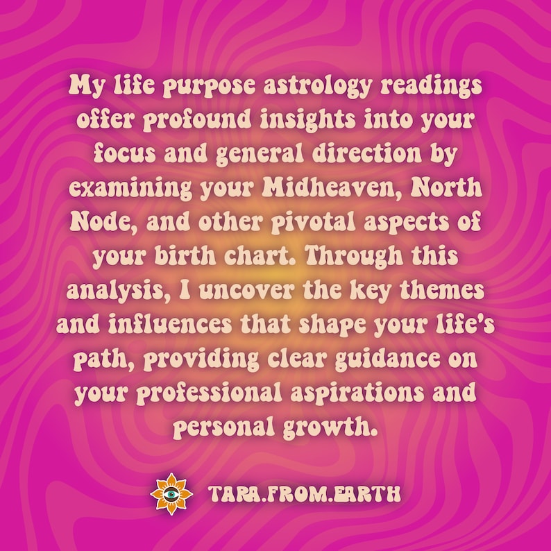 Life Purpose Astrology Reading, Birth Chart Reading, Natal Chart ...
