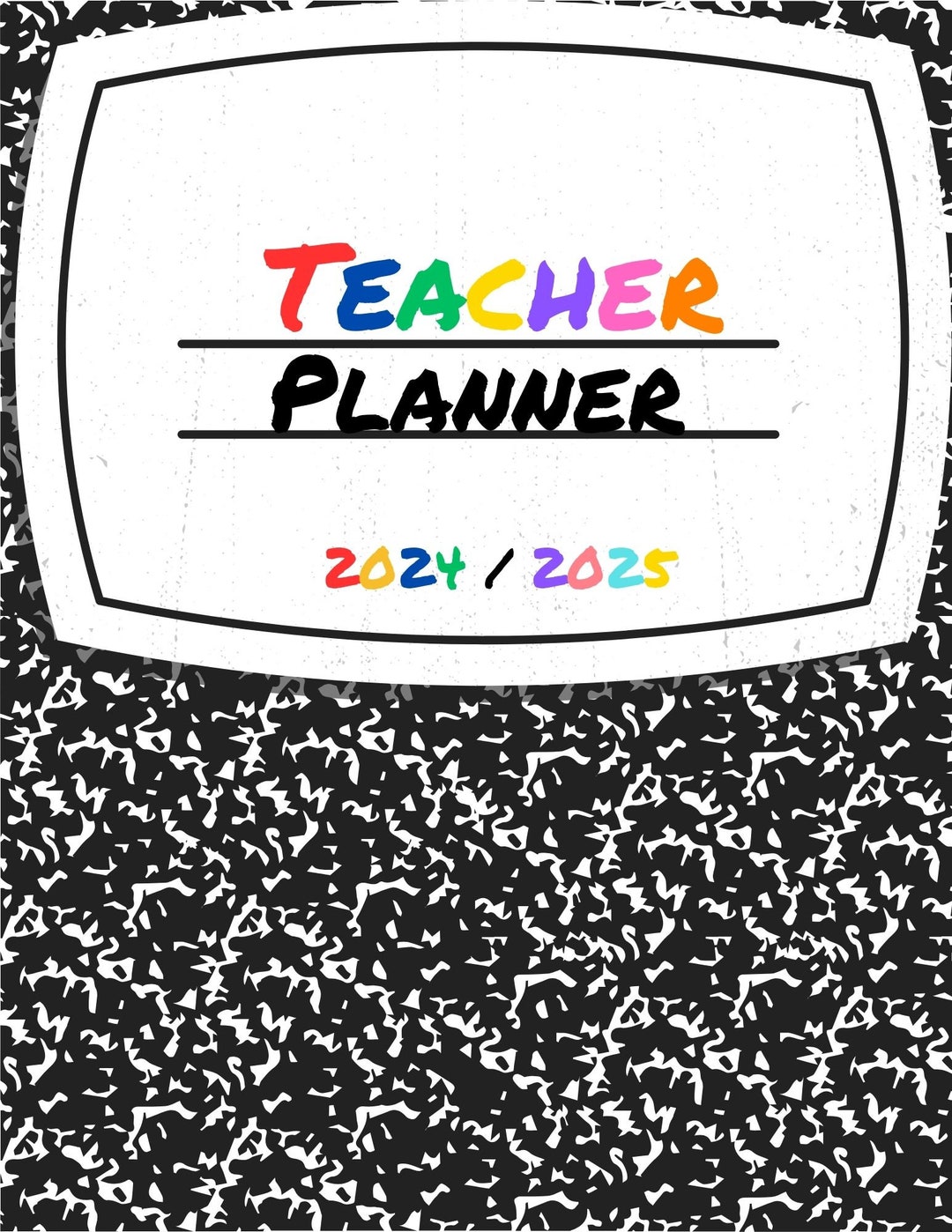 Teacher Planner 2024- 2025 - Etsy